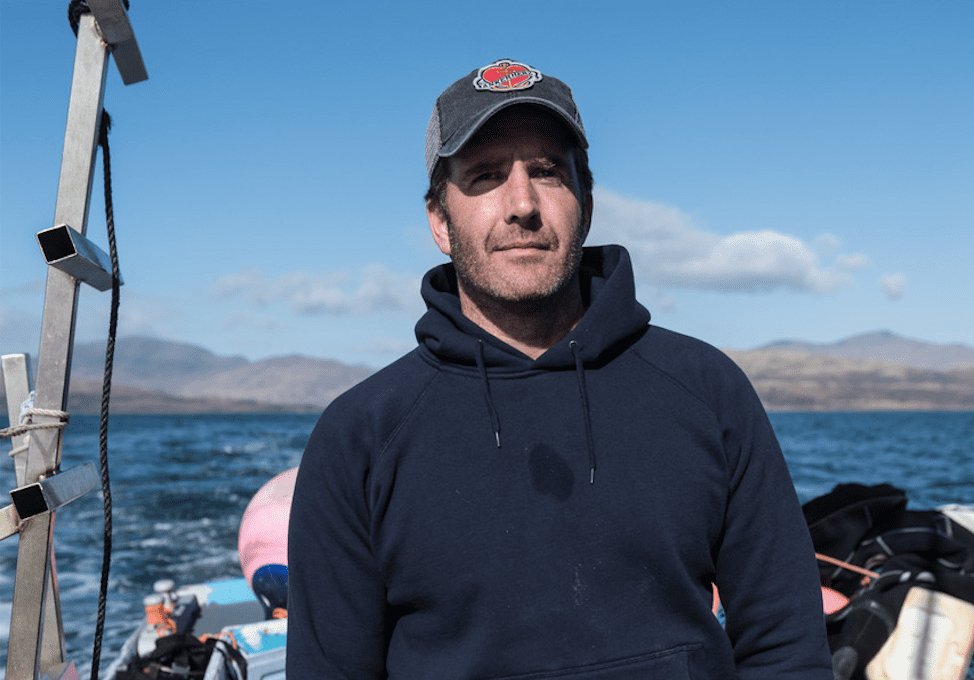 Ankerherz-Autor Guy Grieve: Ein Fischer auf der Insel Mull